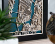 New York City Laser Cut Map